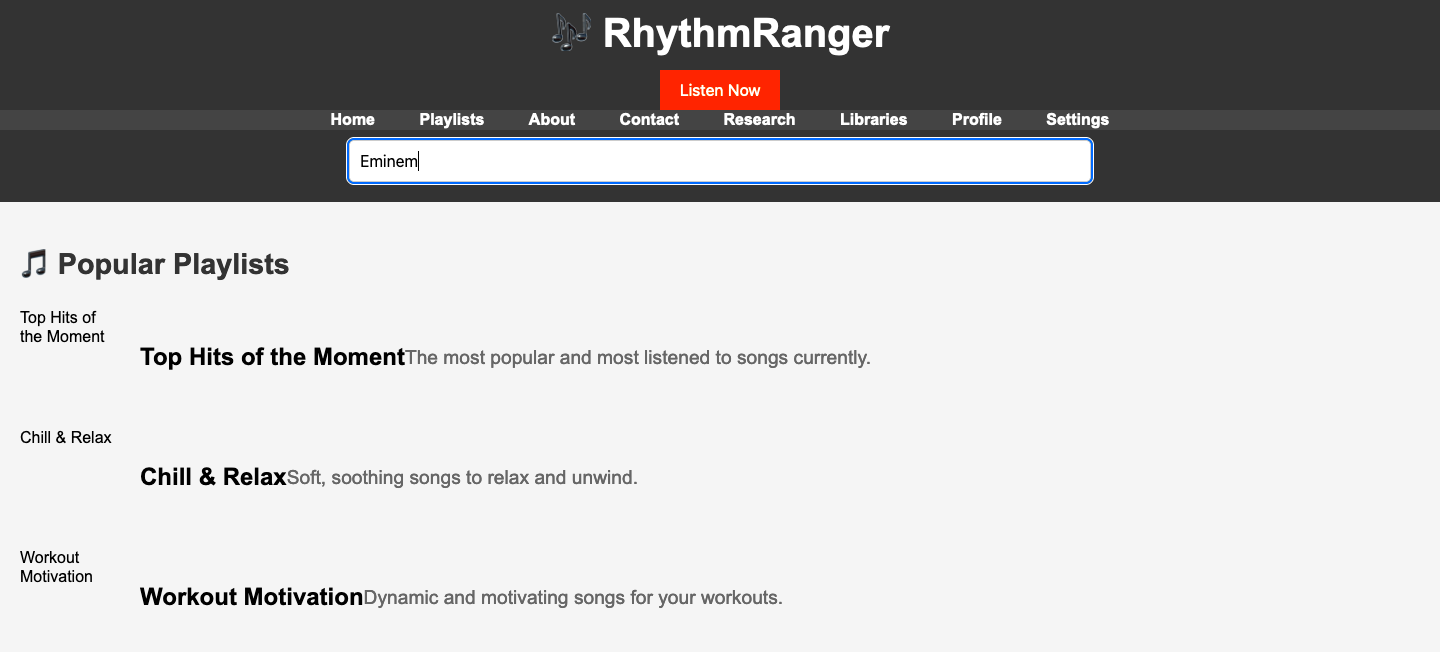 RhythmRanger